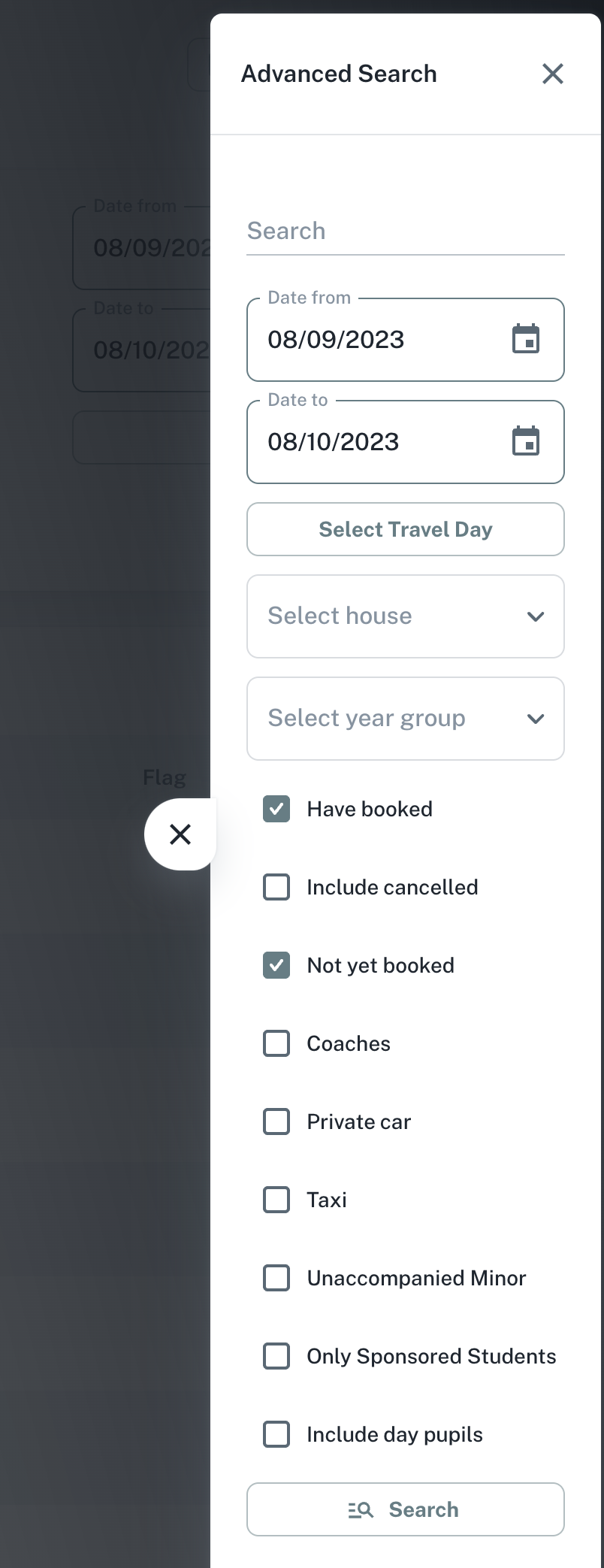 Advanced search – I-GTM Help